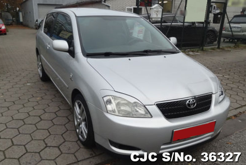 2003 Left Hand Toyota Corolla Silver for sale | Stock No. 36327 | Left ...