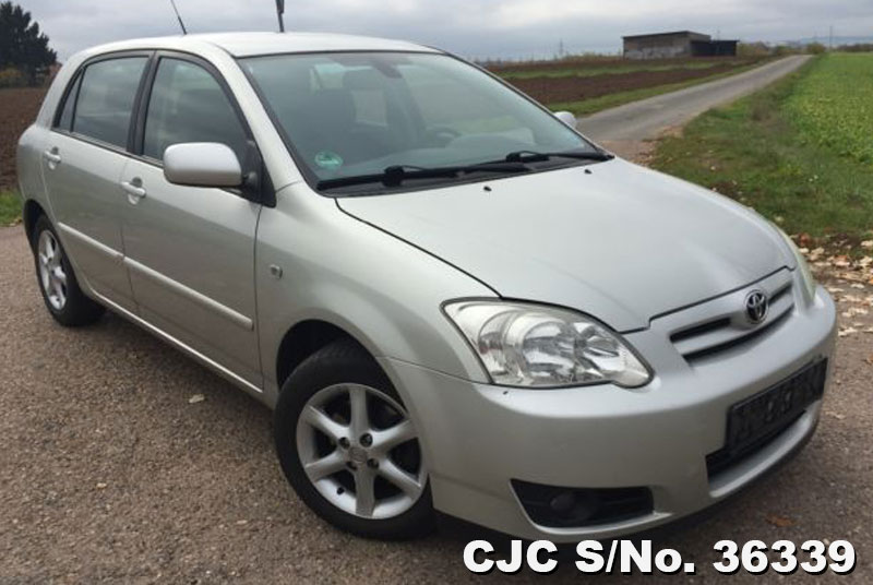 2004 Left Hand Toyota Corolla Silver for sale | Stock No. 36339 | Left ...
