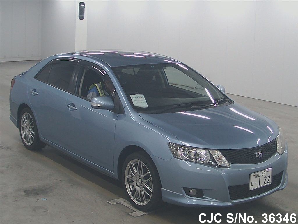 2008 Toyota Allion Blue for sale | Stock No. 36346 | Japanese Used Cars ...