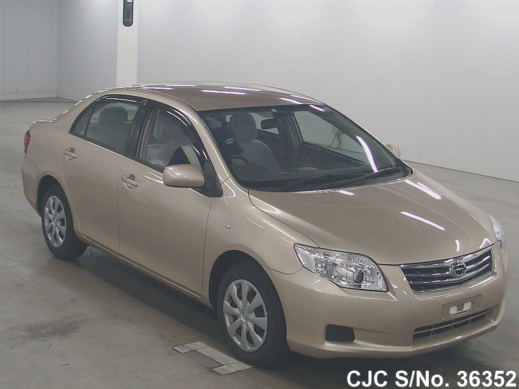 2011 Toyota Corolla Axio Gold for sale | Stock No. 36352 | Japanese ...