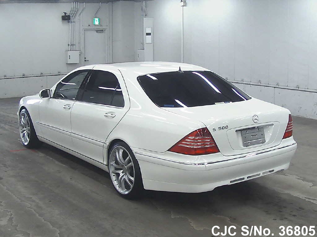 2004 Mercedes Benz S Class White for sale | Stock No. 36805 | Japanese ...