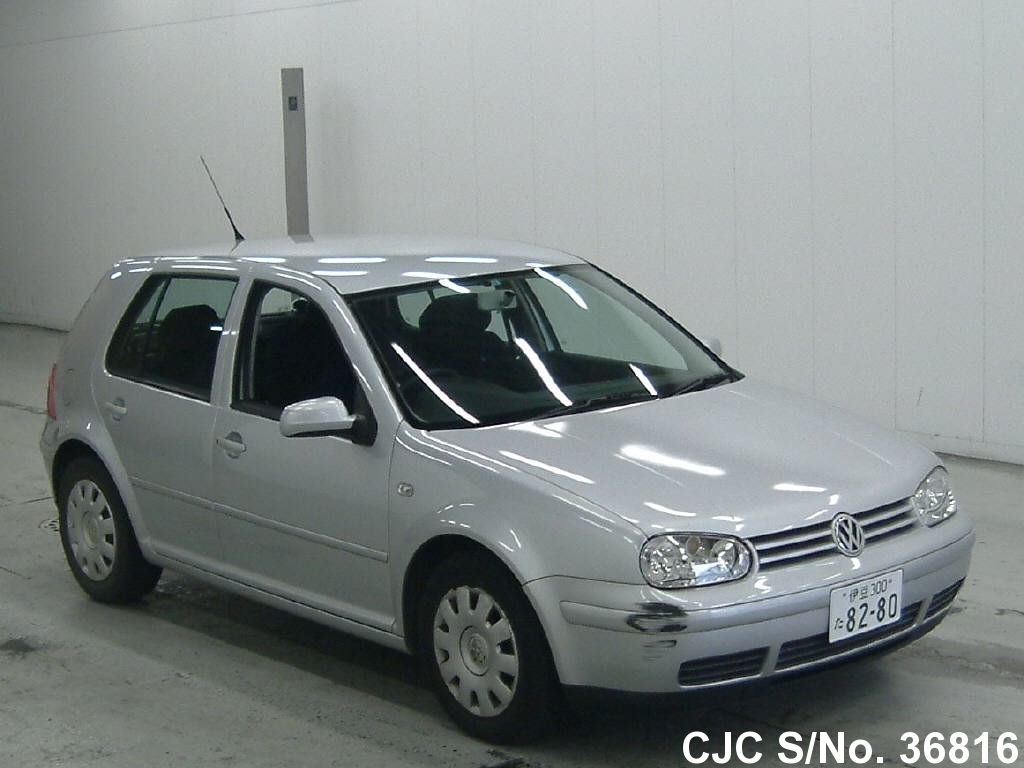 2002 Volkswagen Golf Silver for sale | Stock No. 36816 | Japanese Used ...