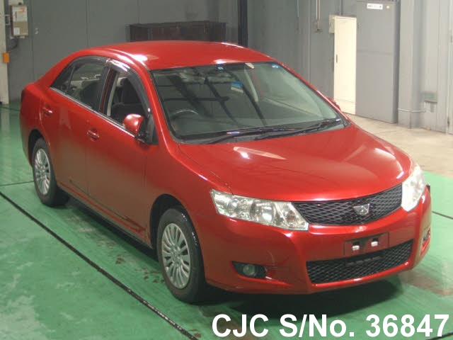2007 Toyota Allion Red for sale | Stock No. 36847 | Japanese Used Cars ...