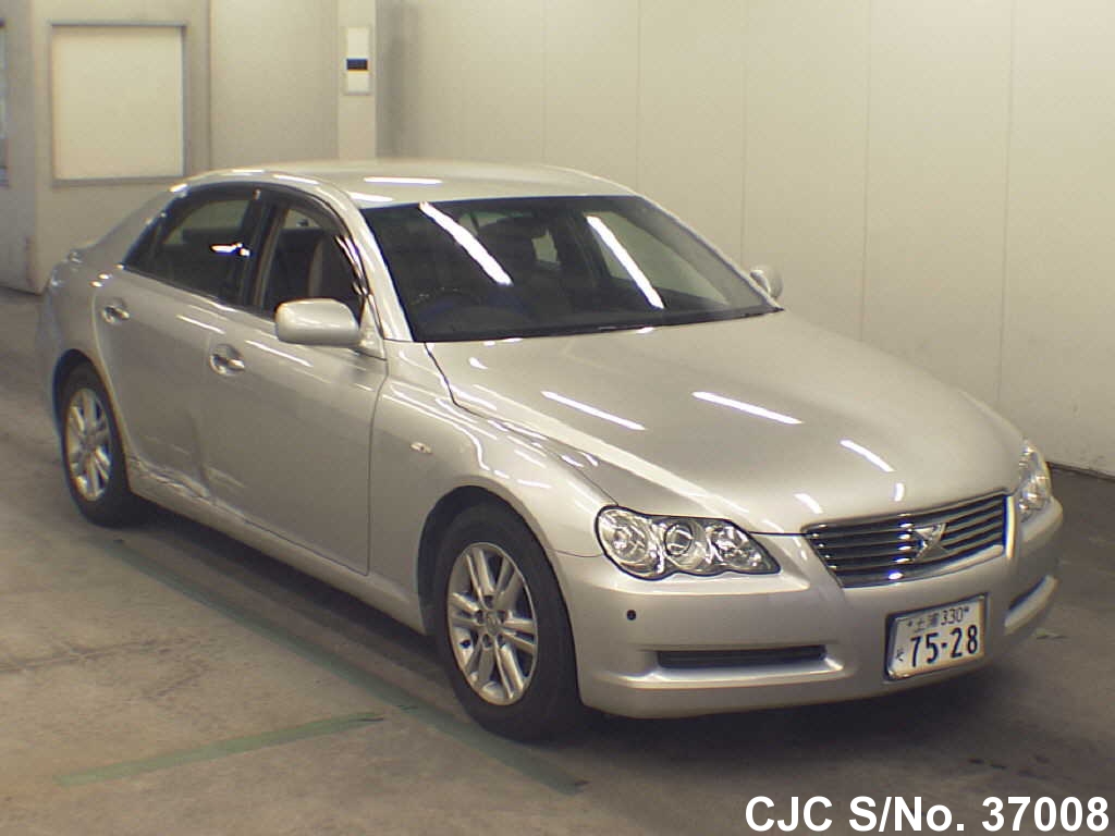 2005 Toyota Mark X Silver for sale | Stock No. 37008 | Japanese Used ...