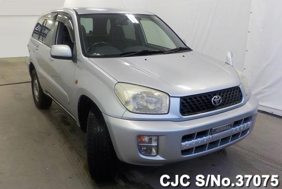 2001 Toyota Rav4 Silver for sale | Stock No. 37075 | Japanese Used Cars ...