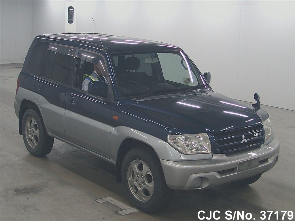2000 Mitsubishi Pajero io Blue for sale | Stock No. 37179 | Japanese ...