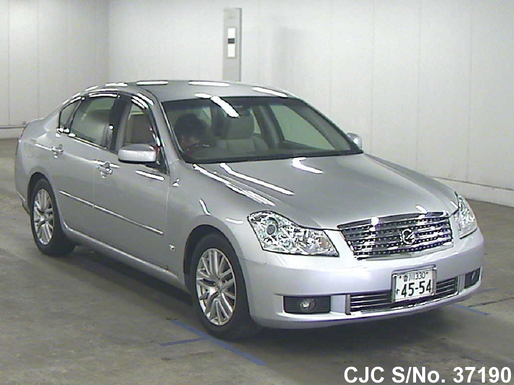 2004 Nissan Fuga Silver for sale | Stock No. 37190 | Japanese Used Cars ...