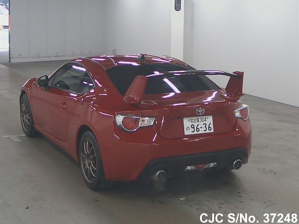 2013 Toyota 86 Red for sale | Stock No. 37248 | Japanese Used Cars Exporter