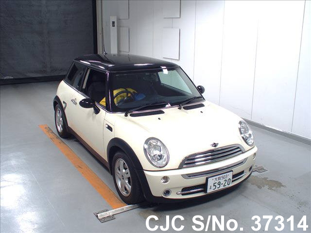2006 MINI Cooper White 2 Tone for sale | Stock No. 37314 | Japanese ...