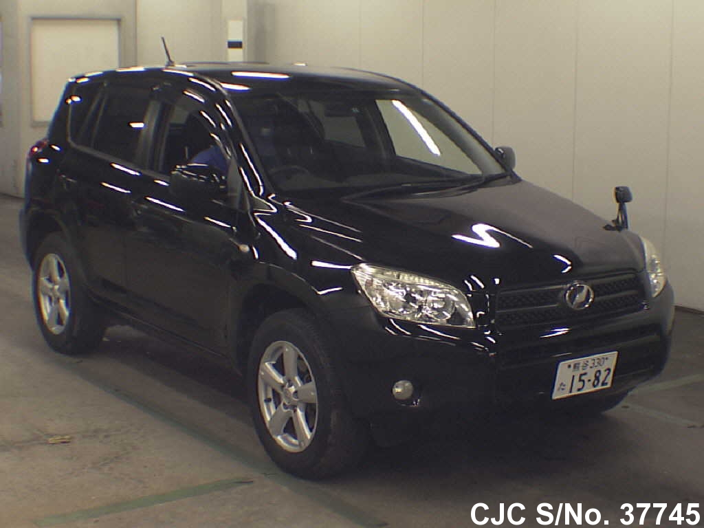 2007 Toyota Rav4 Black for sale | Stock No. 37745 | Japanese Used Cars ...