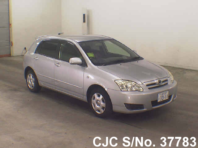 2005 Toyota Corolla Runx Silver for sale | Stock No. 37783 | Japanese ...