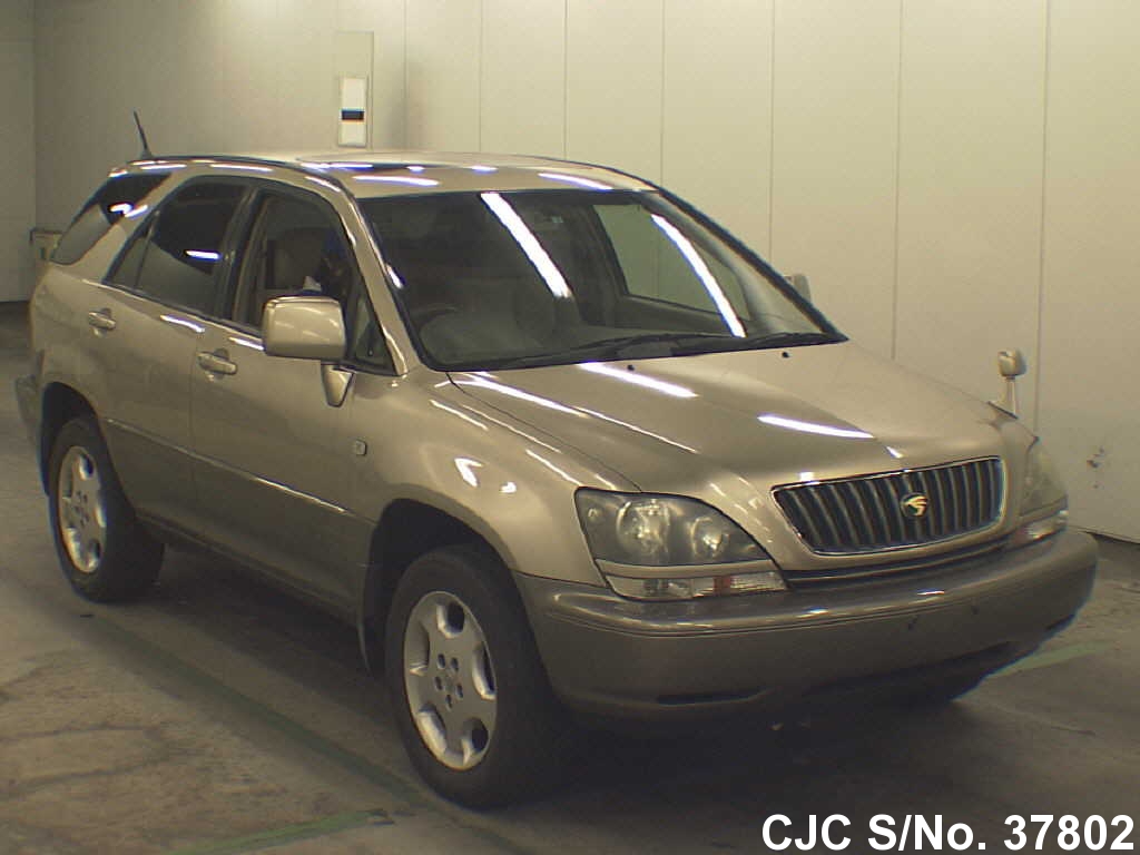 1998 Toyota Harrier Gold for sale | Stock No. 37802 | Japanese Used ...