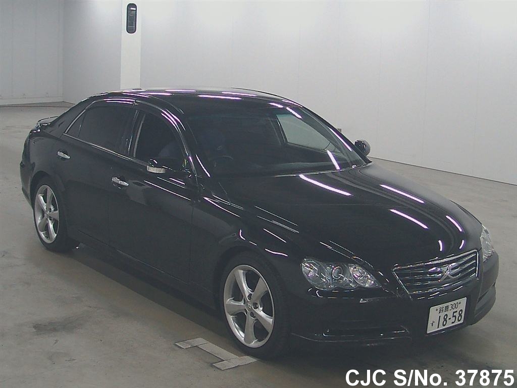 2006 Toyota Mark X Black for sale | Stock No. 37875 | Japanese Used ...