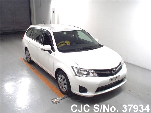 2012 Toyota Corolla Fielder White for sale | Stock No. 37934 | Japanese ...