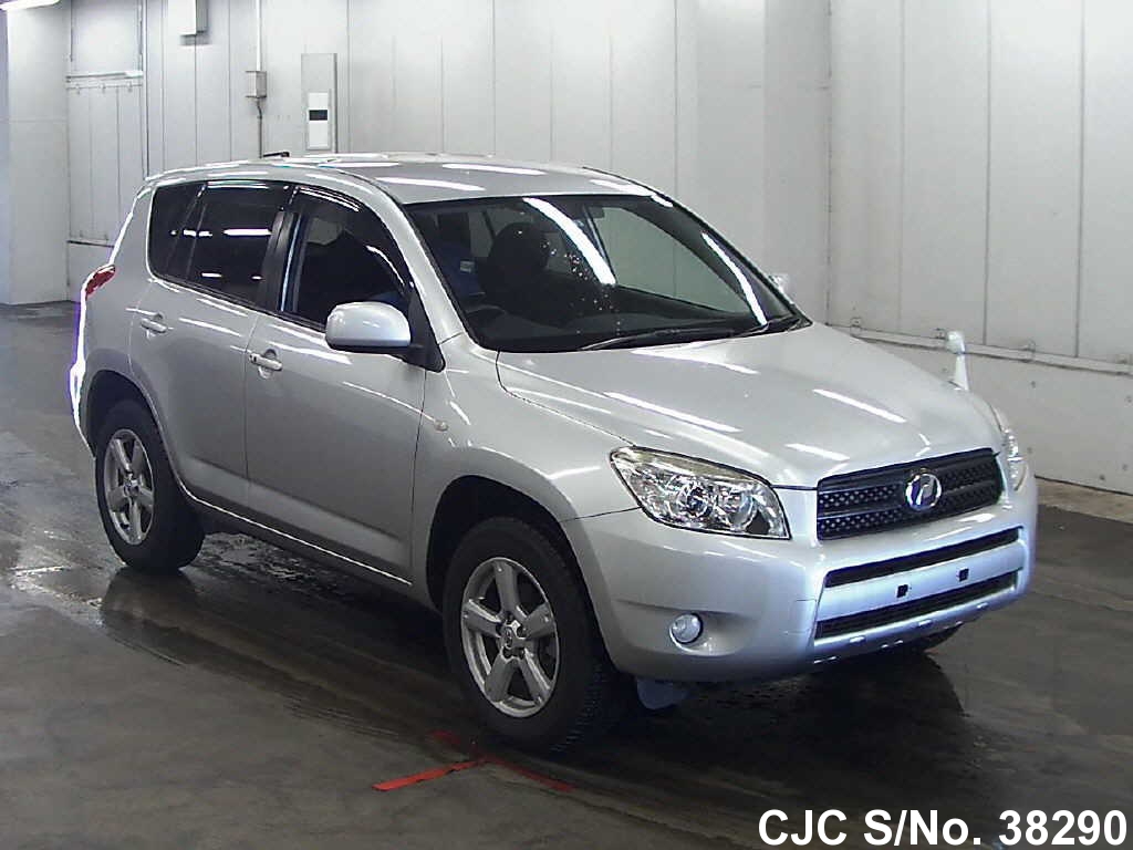 2007 Toyota Rav4 Silver for sale | Stock No. 38290 | Japanese Used Cars ...