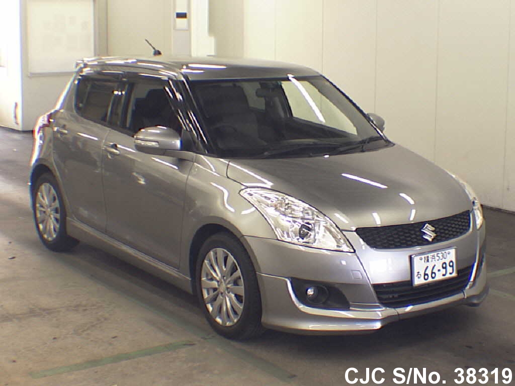 2012 Suzuki Swift Gray for sale | Stock No. 38319 | Japanese Used Cars ...