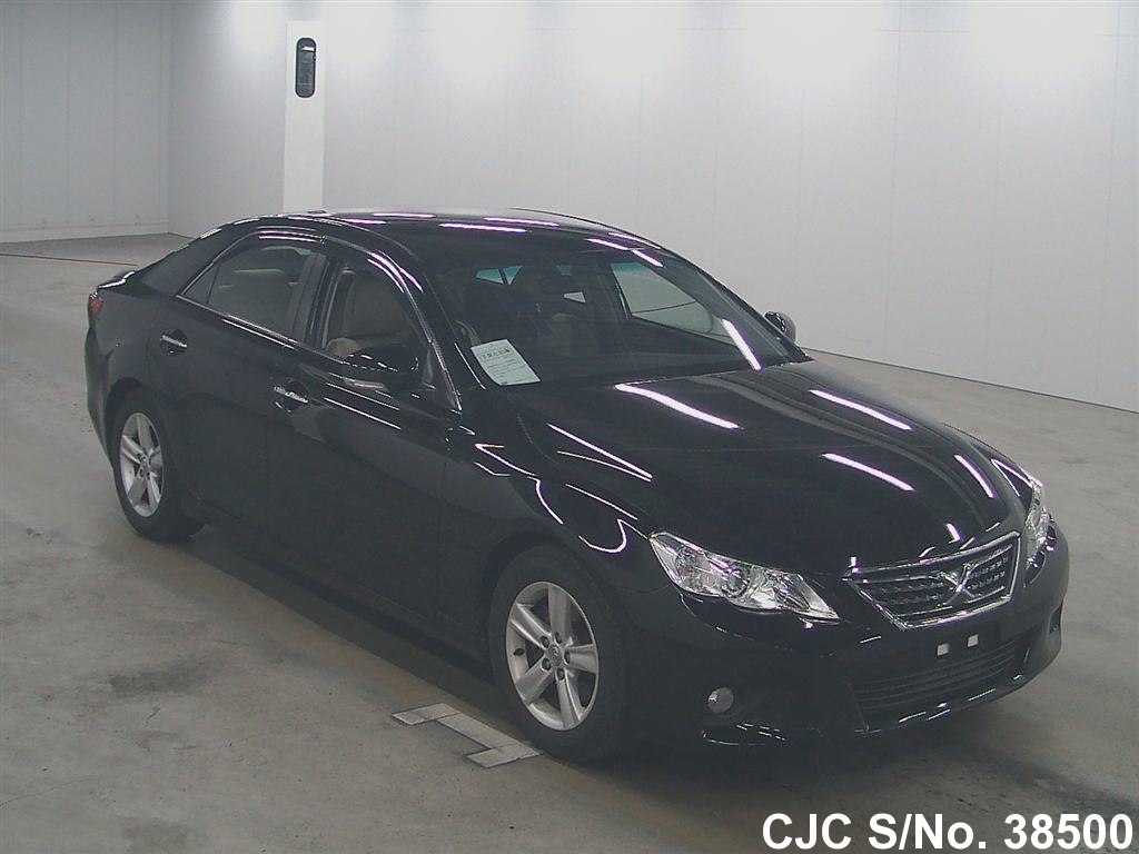 2010 Toyota Mark X Black for sale | Stock No. 38500 | Japanese Used ...