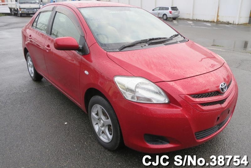 2007 Toyota Belta Red for sale | Stock No. 38754 | Japanese Used Cars ...