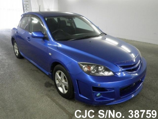 2004 Mazda Axela Blue for sale | Stock No. 38759 | Japanese Used Cars ...