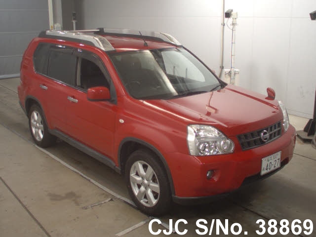 2009 Nissan X-Trail Red for sale | Stock No. 38869 | Japanese Used Cars ...