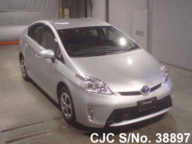 2012 Toyota Prius Hybrid Silver for sale | Stock No. 38897 | Japanese ...