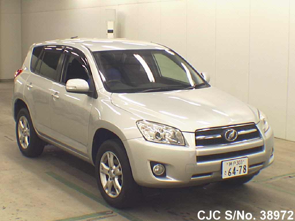 2010 Toyota Rav4 Silver for sale | Stock No. 38972 | Japanese Used Cars ...