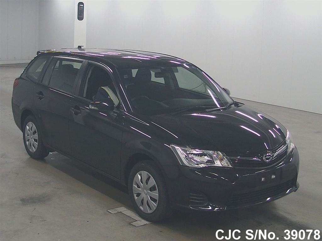 2012 Toyota Corolla Fielder Black for sale | Stock No. 39078 | Japanese ...