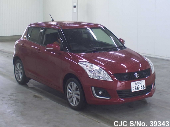 2013 Suzuki Swift Wine for sale | Stock No. 39343 | Japanese Used Cars ...