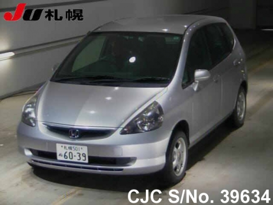 2002 Honda Fit Silver for sale | Stock No. 39634 | Japanese Used Cars Exporter