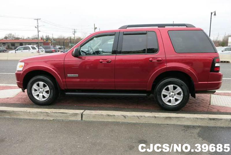 2008 Left Hand Ford Explorer Maroon for sale | Stock No. 39685 | Left ...