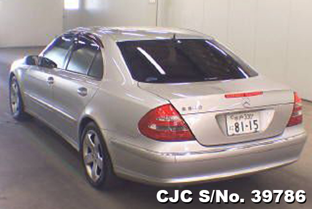 2005 Mercedes Benz E Class Silver for sale | Stock No. 39786 | Japanese ...