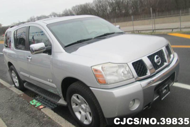 2005 Left Hand Nissan Armada Silver for sale | Stock No. 39835 | Left ...