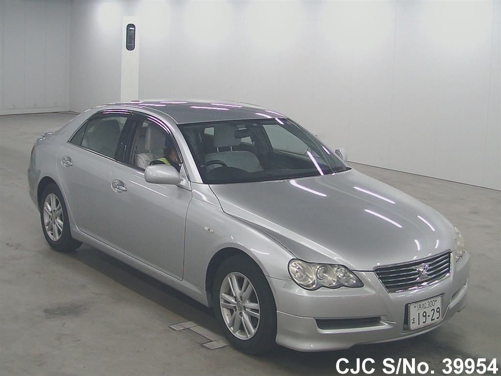 2006 Toyota Mark X Silver for sale | Stock No. 39954 | Japanese Used ...