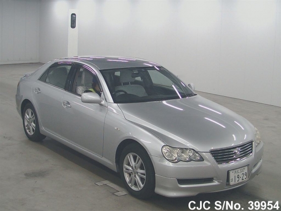 2006 Toyota Mark X Silver for sale | Stock No. 39954 | Japanese Used ...