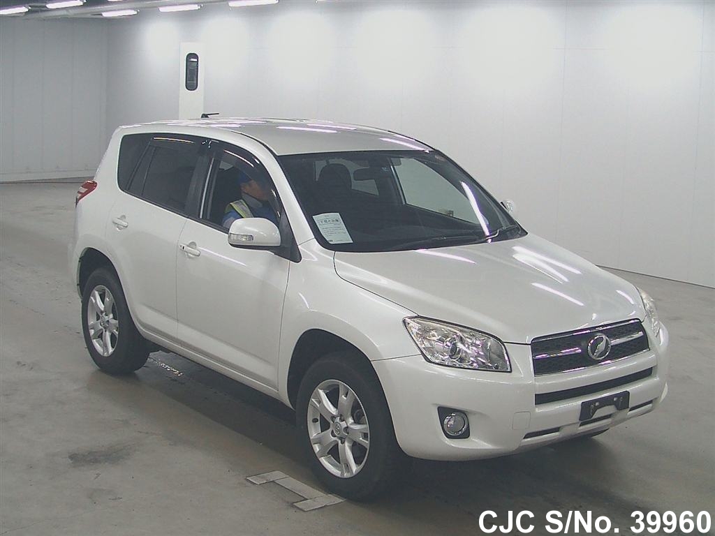 2008 Toyota Rav4 Pearl for sale | Stock No. 39960 | Japanese Used Cars ...