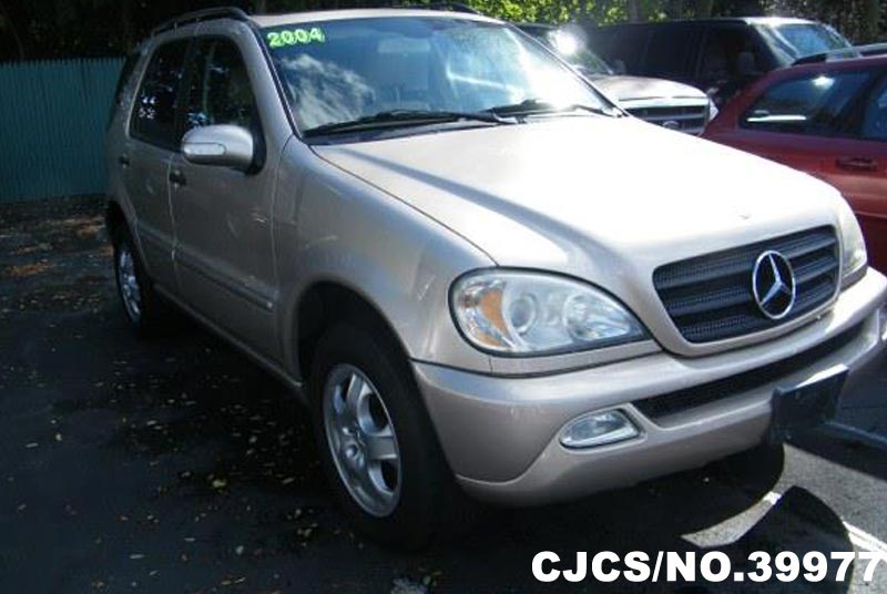 2004 Left Hand Mercedes Benz M Class Silver for sale | Stock No. 39977 ...