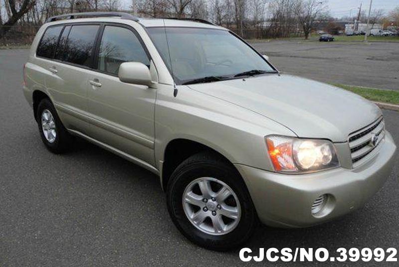 2003 Left Hand Toyota Highlander Gold for sale | Stock No. 39992 | Left ...