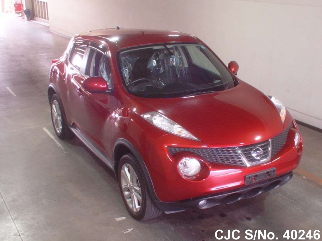 2010 Nissan Juke Red for sale | Stock No. 40246 | Japanese Used Cars ...