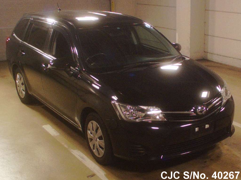 2013 Toyota Corolla Fielder Black for sale | Stock No. 40267 | Japanese ...