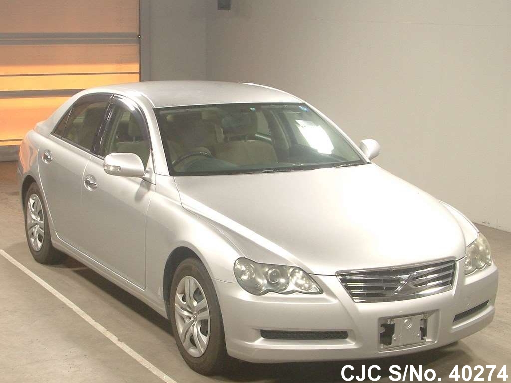 2006 Toyota Mark X Silver for sale | Stock No. 40274 | Japanese Used ...