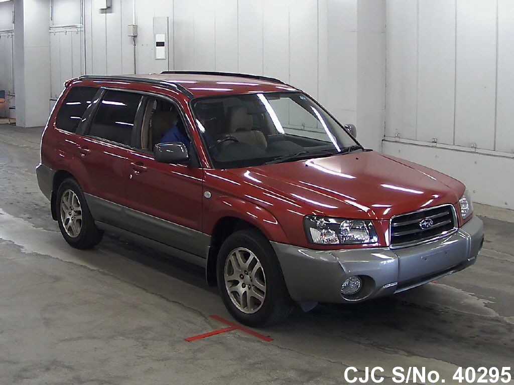 2004 Subaru Forester Wine for sale | Stock No. 40295 | Japanese Used ...