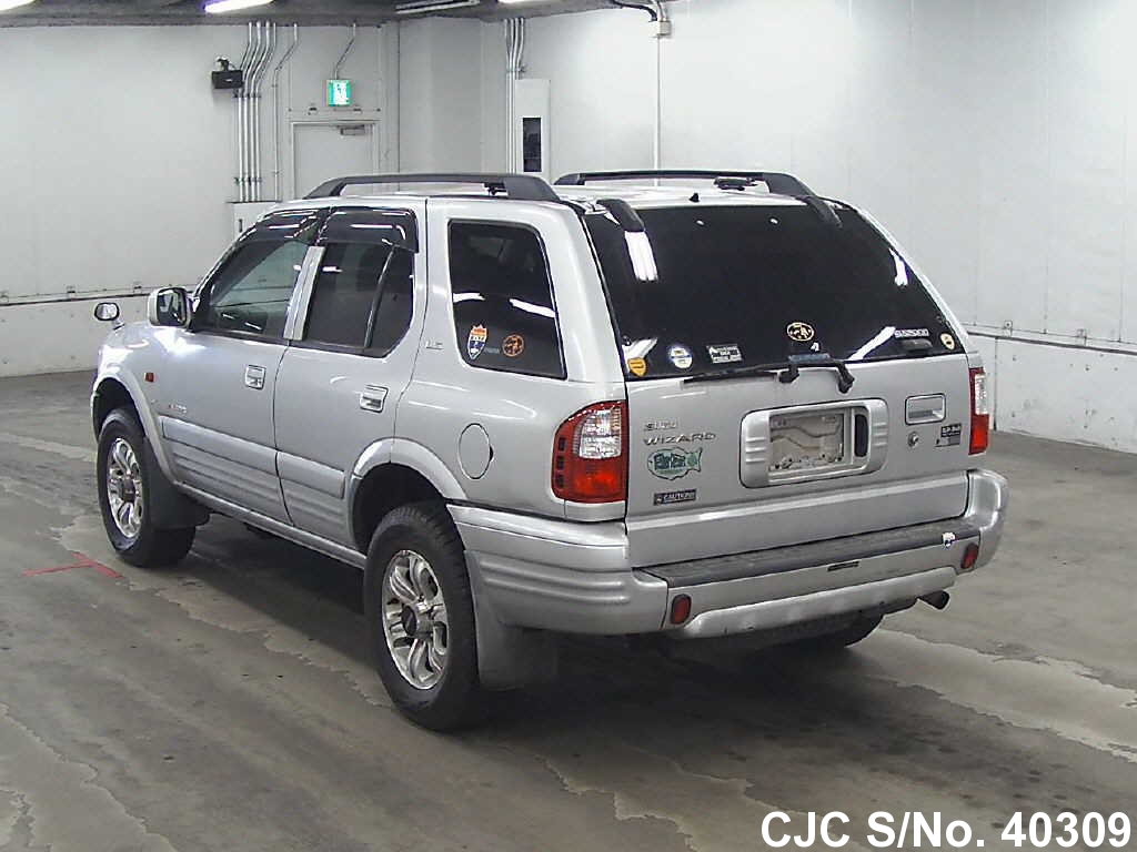 2000 Isuzu Wizard Silver for sale | Stock No. 40309 | Japanese Used ...