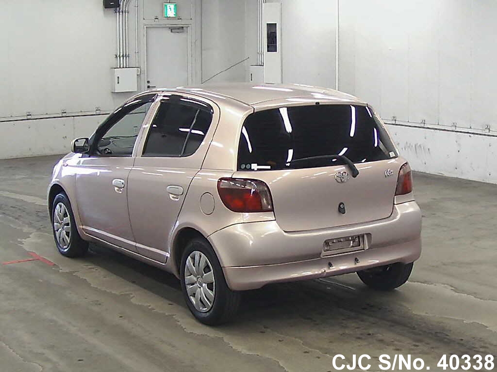 2000 Toyota Vitz - Yaris Pink for sale | Stock No. 40338 | Japanese ...
