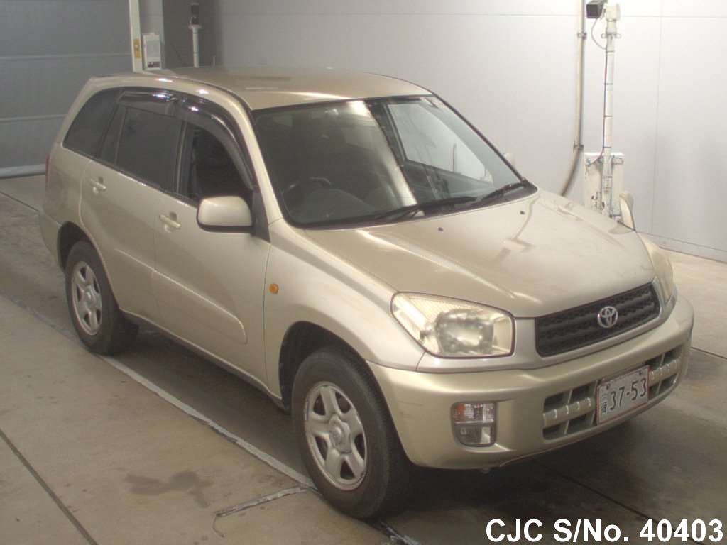 2002 Toyota Rav4 Champagne for sale | Stock No. 40403 | Japanese Used ...