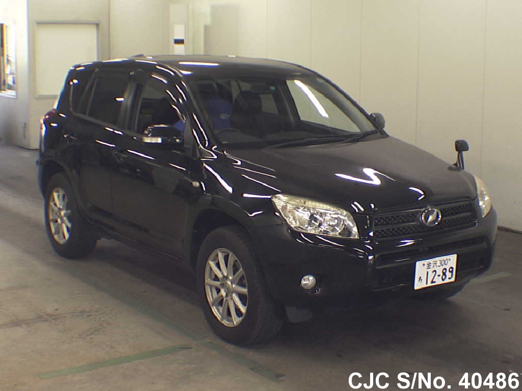 2007 Toyota Rav4 Black for sale | Stock No. 40486 | Japanese Used Cars ...