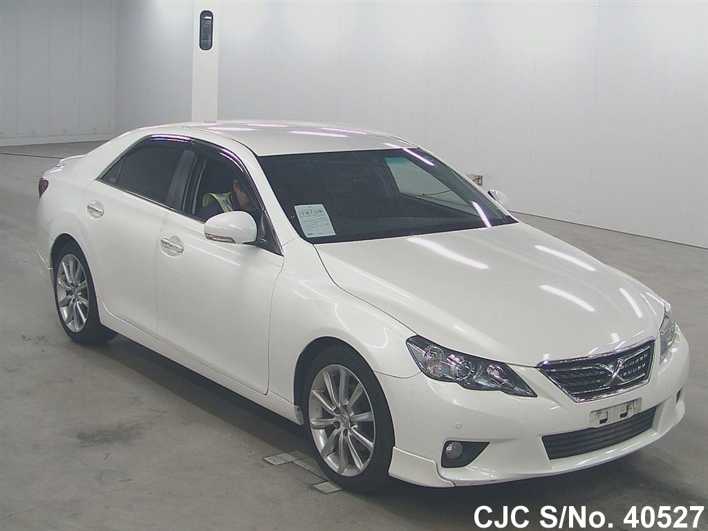 2010 Toyota Mark X Pearl for sale | Stock No. 40527 | Japanese Used ...