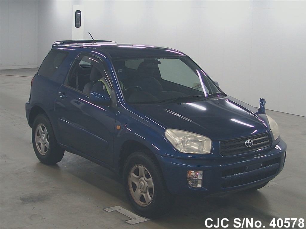 2001 Toyota Rav4 Blue for sale | Stock No. 40578 | Japanese Used Cars ...