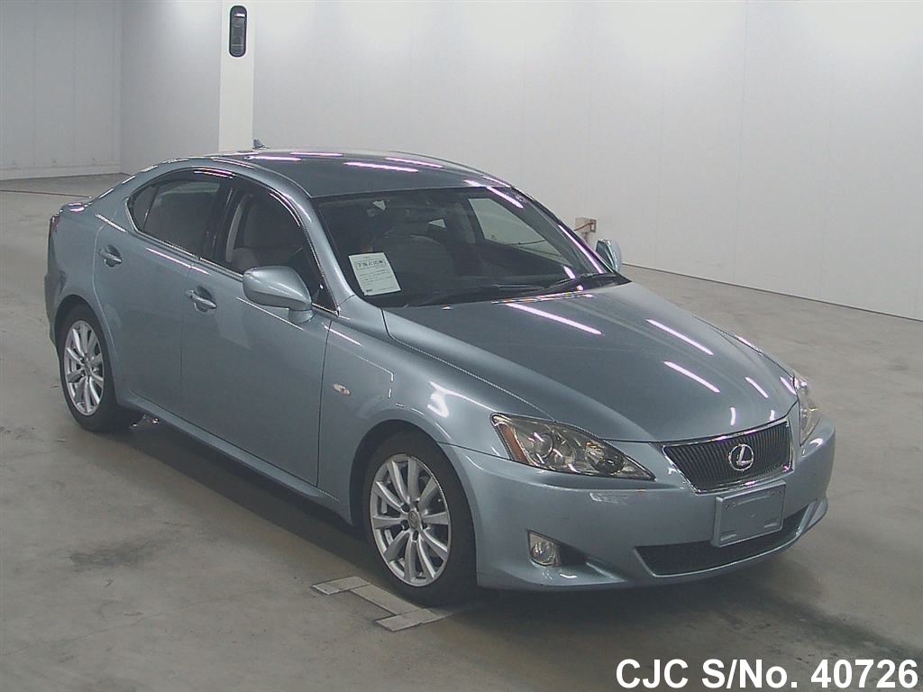 2005 Lexus IS 250 Light Blue for sale | Stock No. 40726 | Japanese Used ...