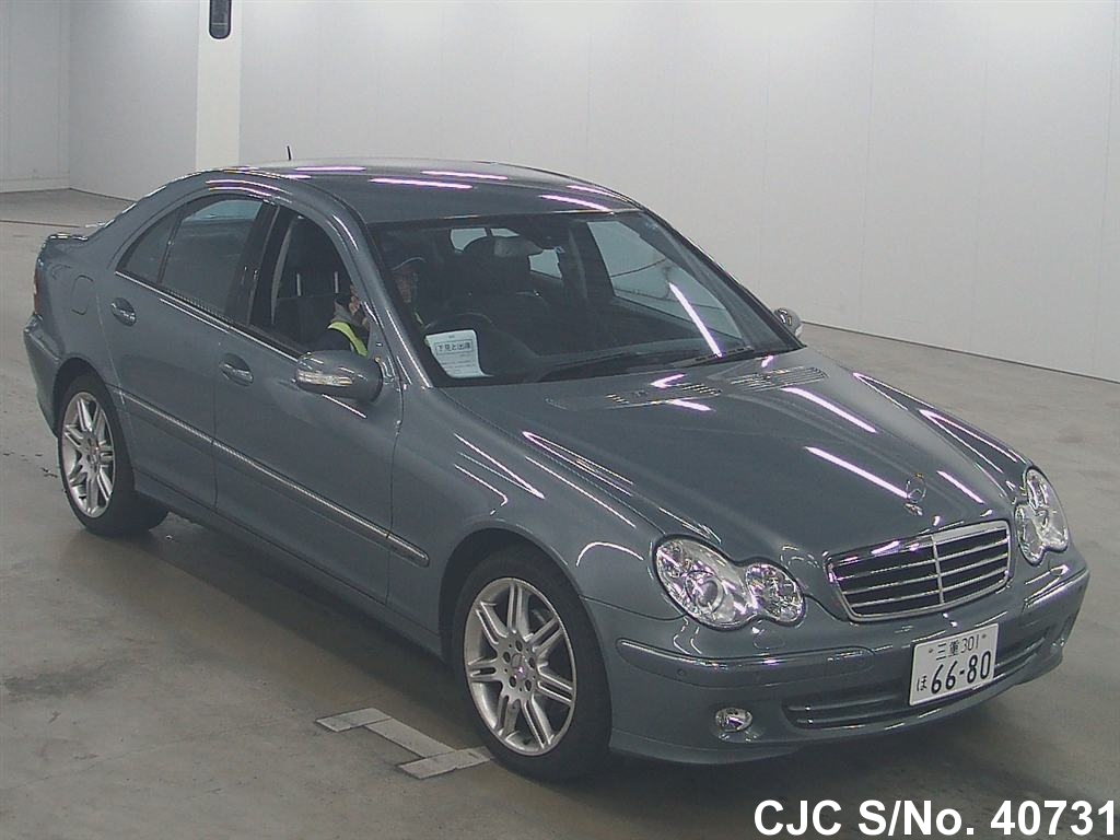 2006 Mercedes Benz C Class Gray for sale | Stock No. 40731 | Japanese ...
