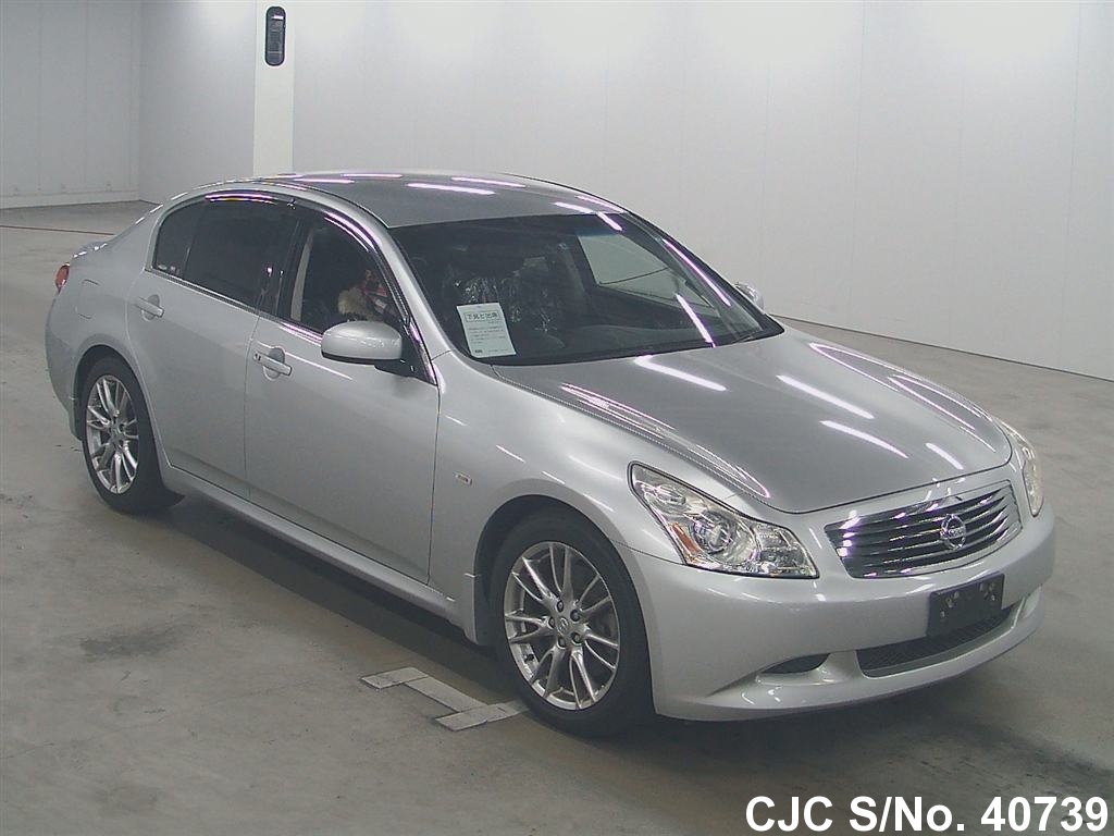 2006 Nissan Skyline Silver for sale | Stock No. 40739 | Japanese Used ...